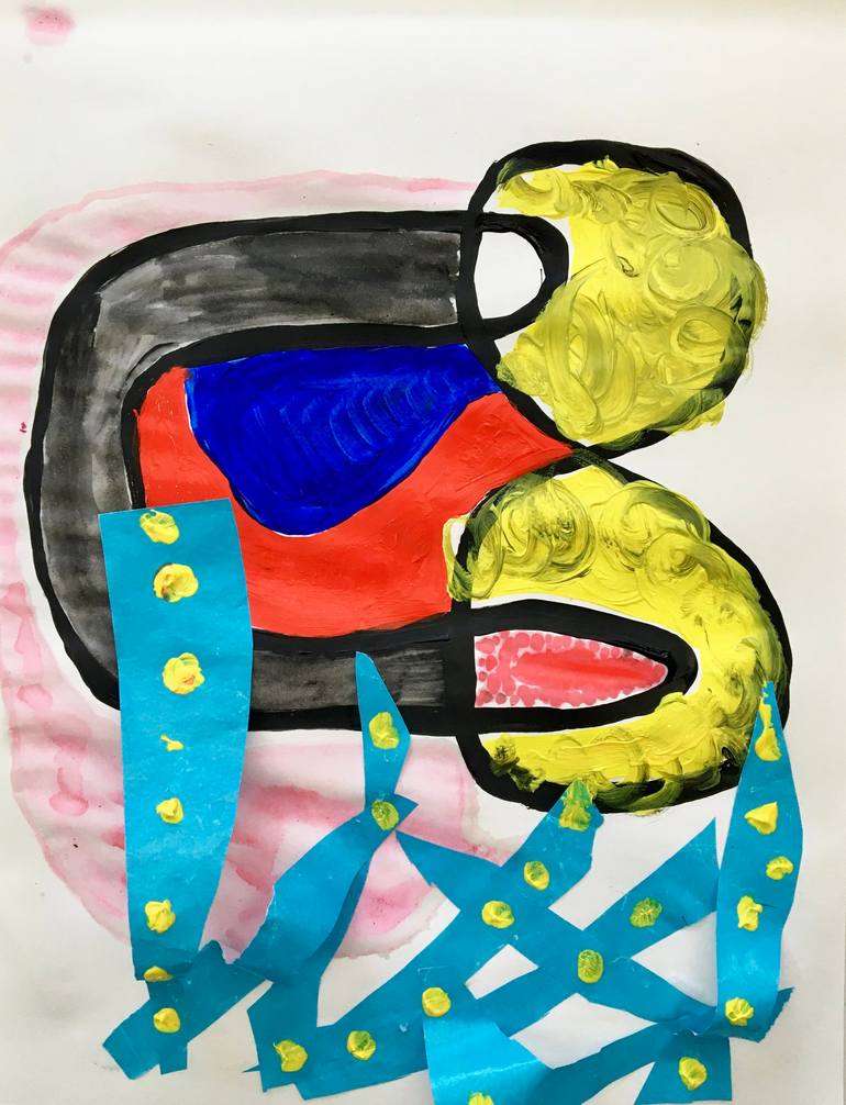 Inhabited body #1 Collage by Elisa Ochoa | Saatchi Art