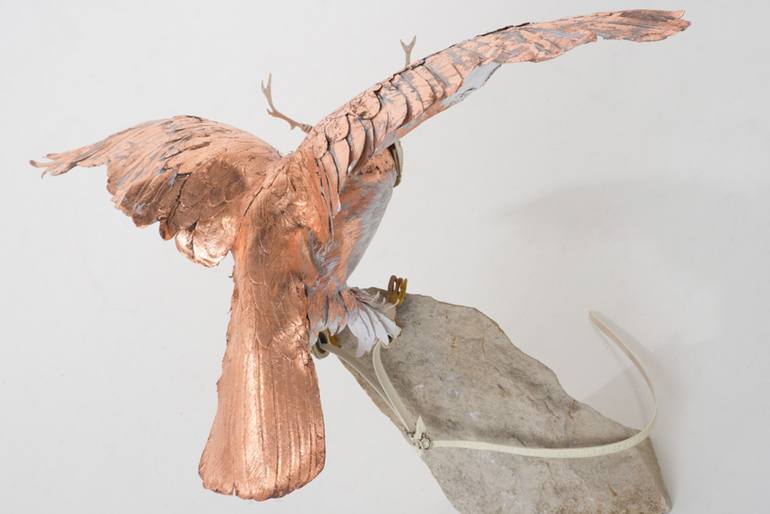 Hawkules Sculpture by Georgina Brett Chinnery | Saatchi Art