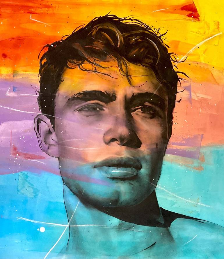 Corsica No.3 Painting by David Rees | Saatchi Art