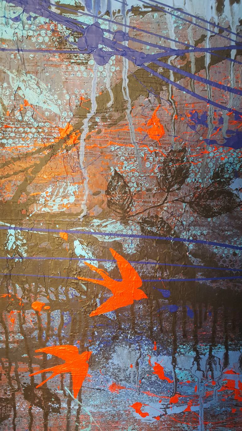 Linear perception Painting by Tanya Vasilenko | Saatchi Art