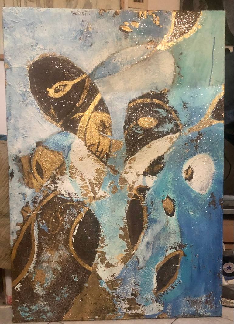 dichotomy? Painting by E z u n f e l a | Saatchi Art