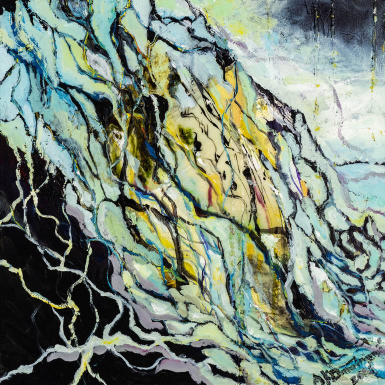 Water Reunion Painting by Aleksandra Kostic D | Saatchi Art