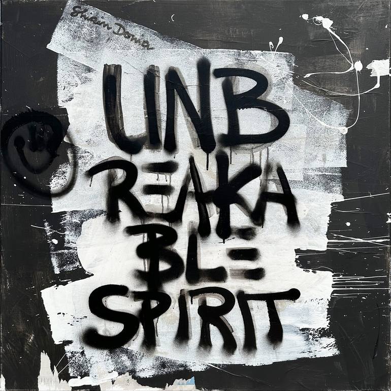 UNBREAKABLE SPIRIT Painting by Shirin Donia | Saatchi Art