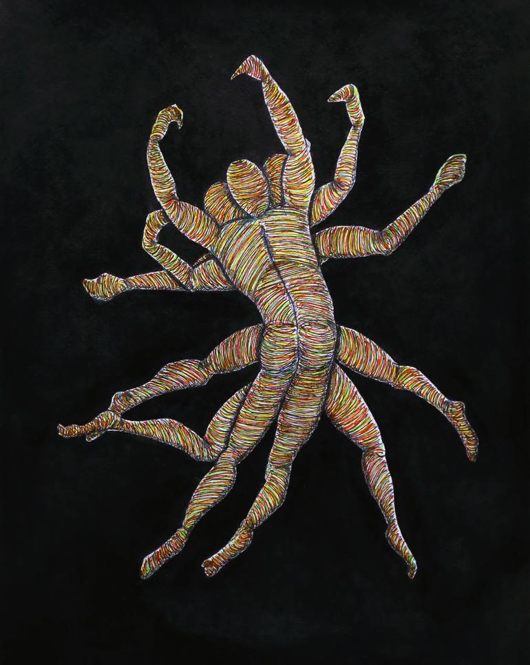 Restless Drawing by Joe Quinn | Saatchi Art