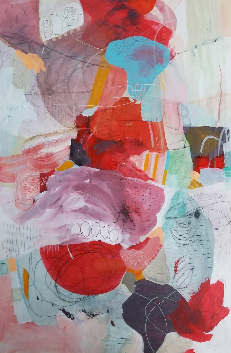 Fishstix Painting by T angeline | Saatchi Art