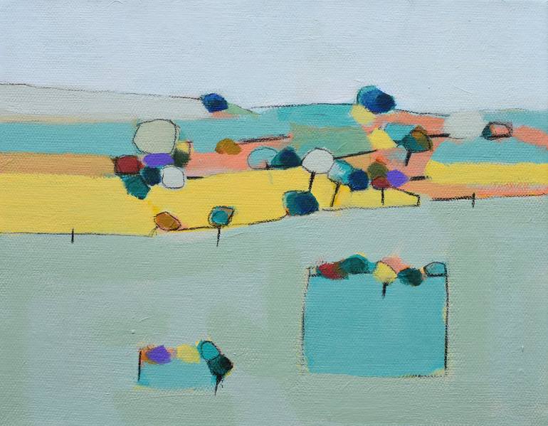 Wicklow Landscape Painting by David O'Connor | Saatchi Art