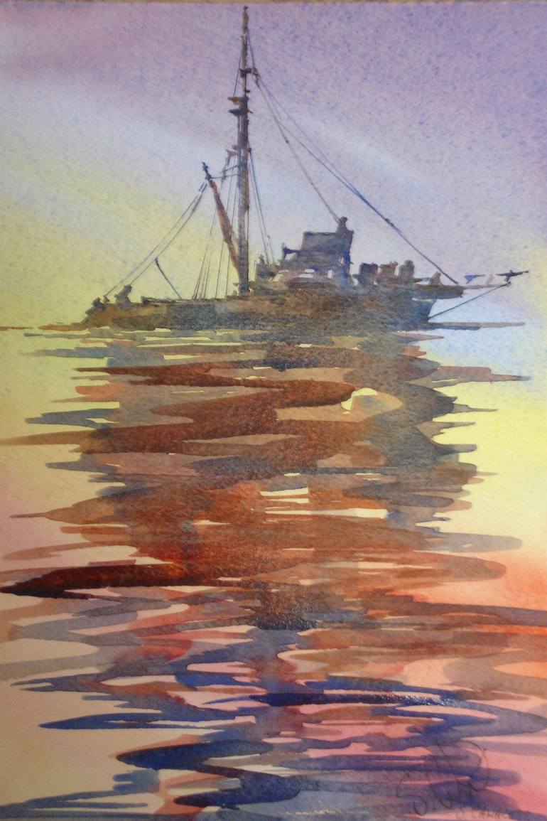 Orca Painting by Simon Canacott | Saatchi Art