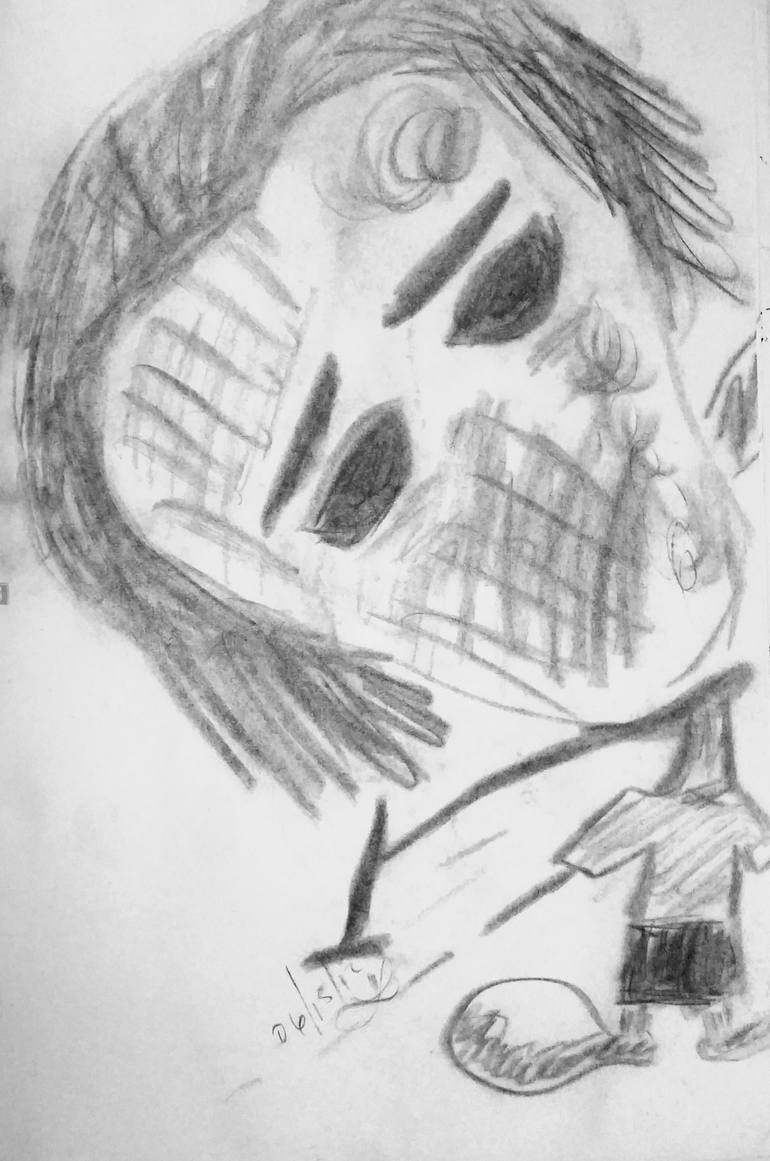 The empty soul Drawing by Lidia Aviles | Saatchi Art