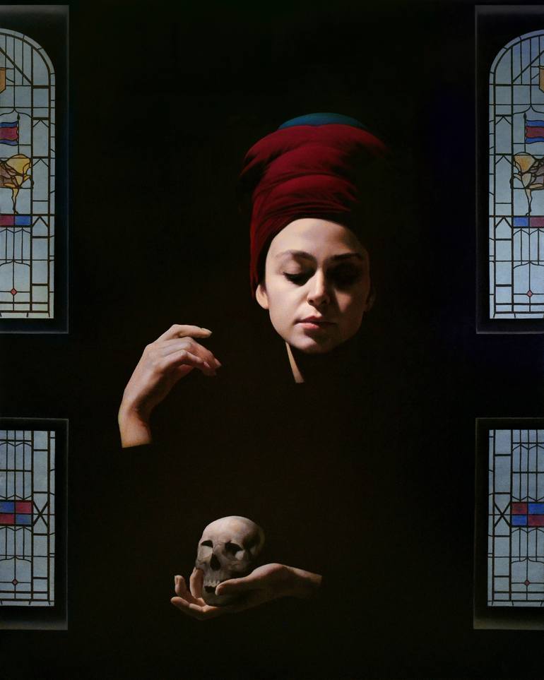 Renaissance Nostalgia Painting by Azamat Kuliev | Saatchi Art