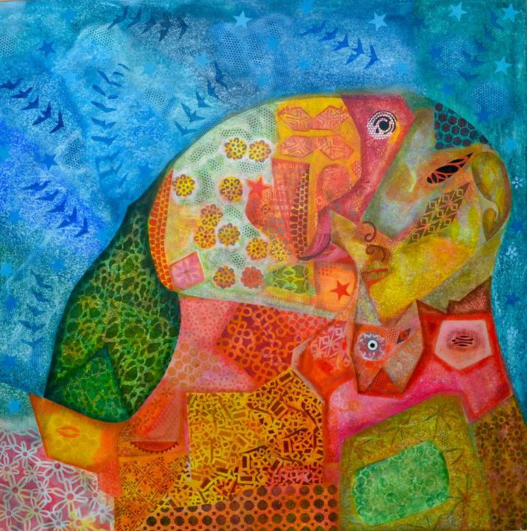 Mutation of nature Painting by Wilson Gouvêa | Saatchi Art