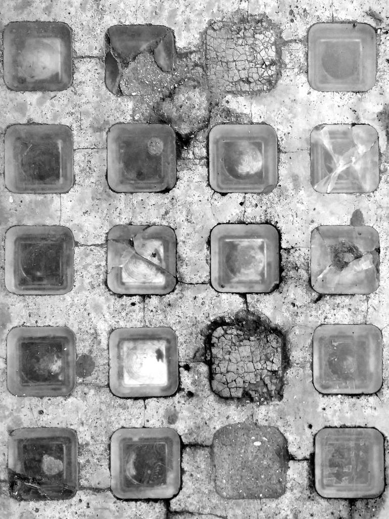 Urban, street geometric pattern - Photography, black and white ...