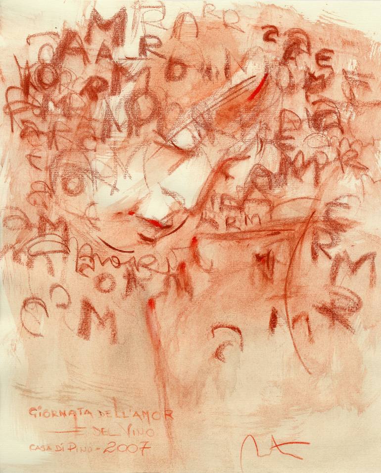 AMORE Drawing by ANGELO MASSIMO NOSTRO | Saatchi Art