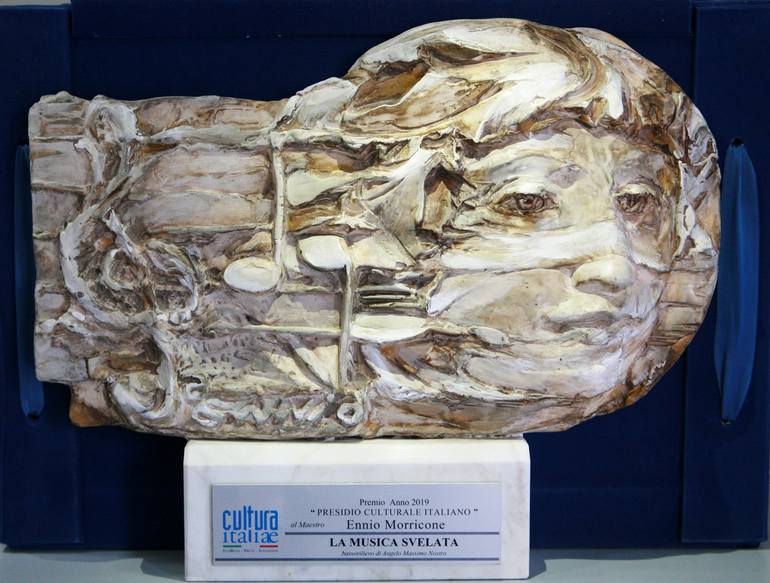 la Musica Svelata al Maestro ENNIO MORRICONE Sculpture by ANGELO ...