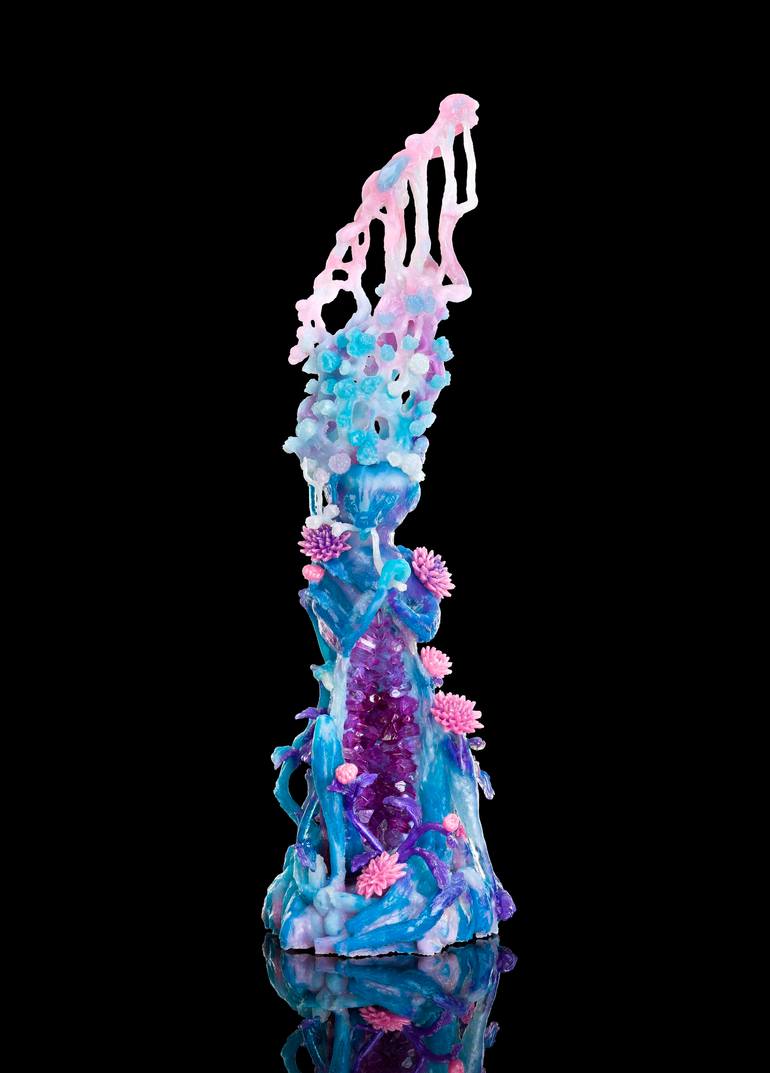 crystal marsupial Sculpture by Kate Rohde | Saatchi Art