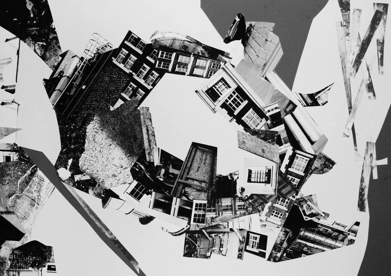 Visually Noise part three Collage by Gonny Gong | Saatchi Art