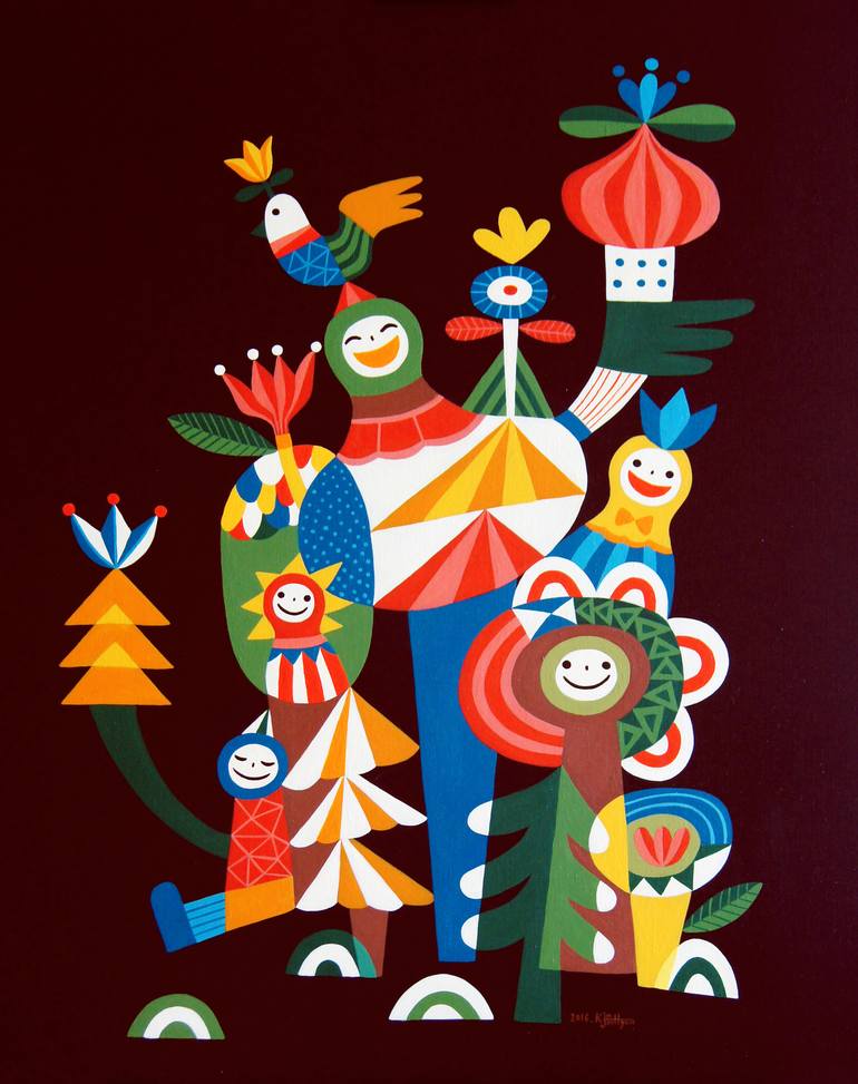 take a rest Painting by Jeehyun Kim | Saatchi Art