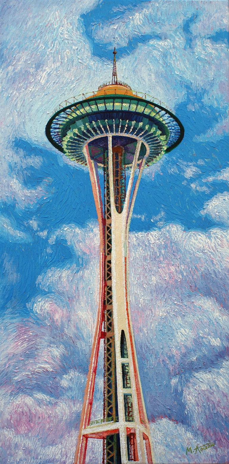 The Needle Painting by Matej Anzin | Saatchi Art