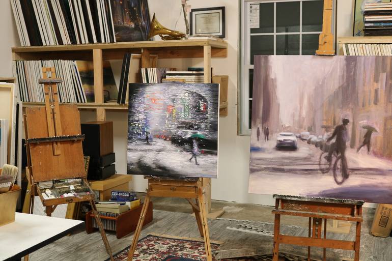 Winter is Coming Again ! Painting by Chin h Shin | Saatchi Art