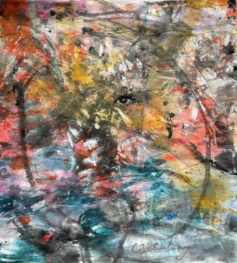 Your Eye Painting by Cleo Li Yann Lim | Saatchi Art