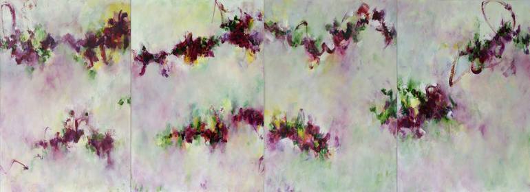 Summer Garden Painting by Ines Sun | Saatchi Art