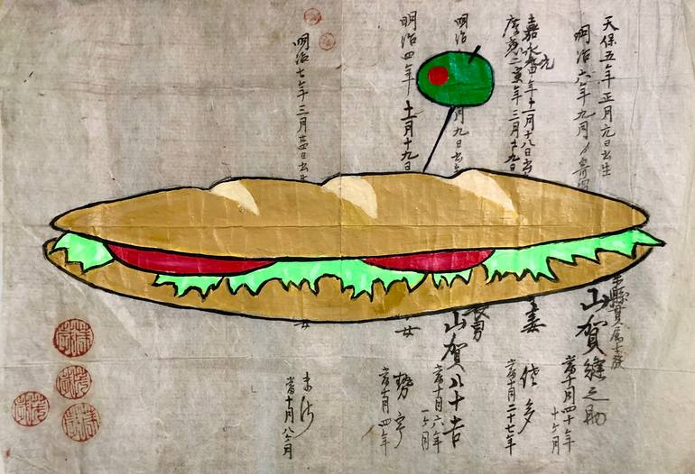 Sandoitchi Painting by Dave Sayre | Saatchi Art