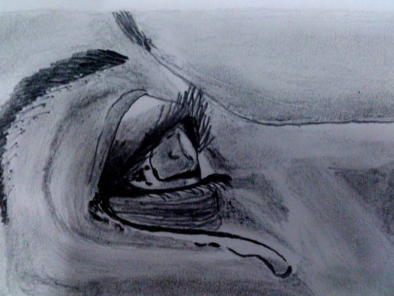 Tears Drawing by Prashanth V Nath | Saatchi Art