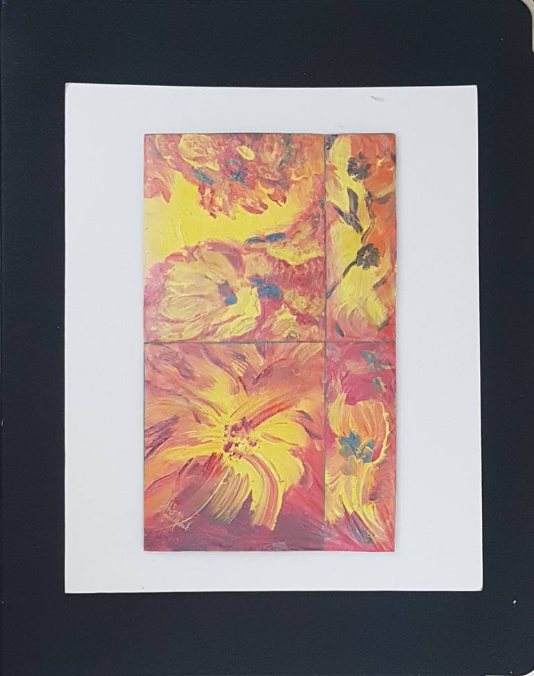 Life Bloomed with Divine Light. Painting by Maha Rukab | Saatchi Art