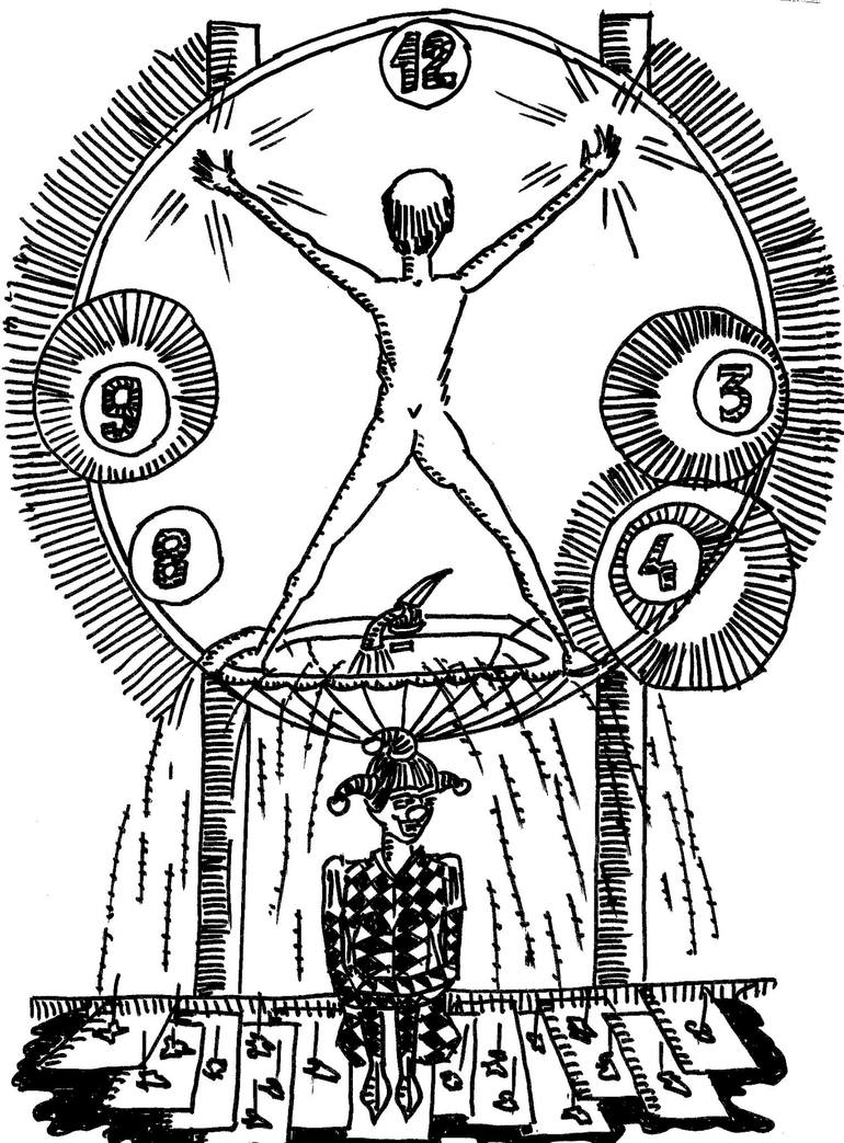 Wide Wall Breakthrough Drawing by Peter Plopeanu | Saatchi Art