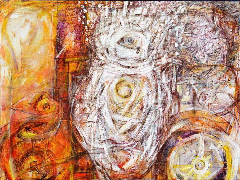 Wandering Journey Painting by Nipun Manda | Saatchi Art