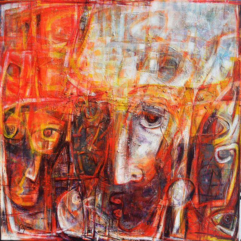 DIVERSITY Painting by Nipun Manda | Saatchi Art