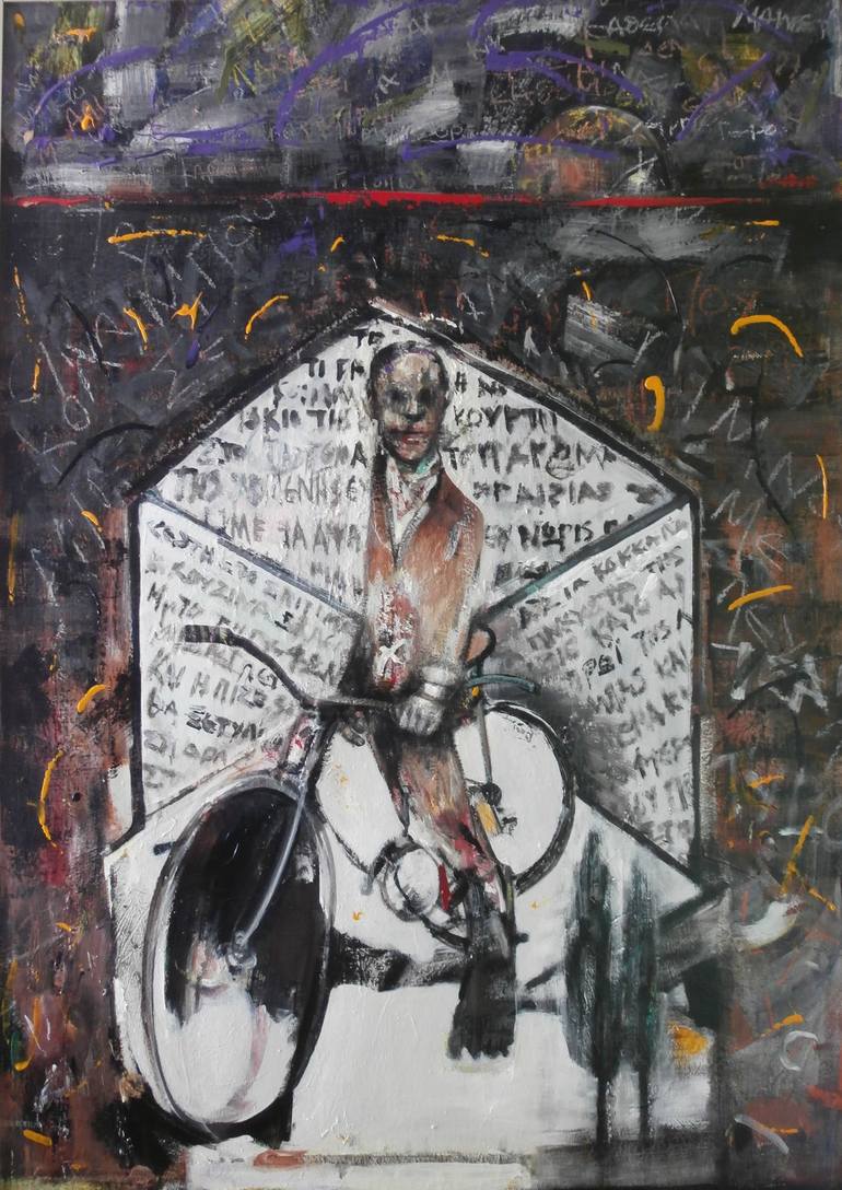 solidarity Painting by George Makris | Saatchi Art