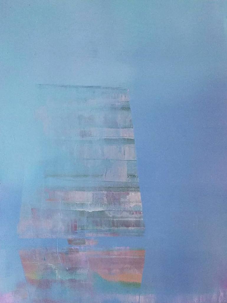Toy Boat Painting by ingrid matthews | Saatchi Art