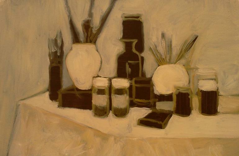 Still Life #5 Painting by Paul Miller | Saatchi Art