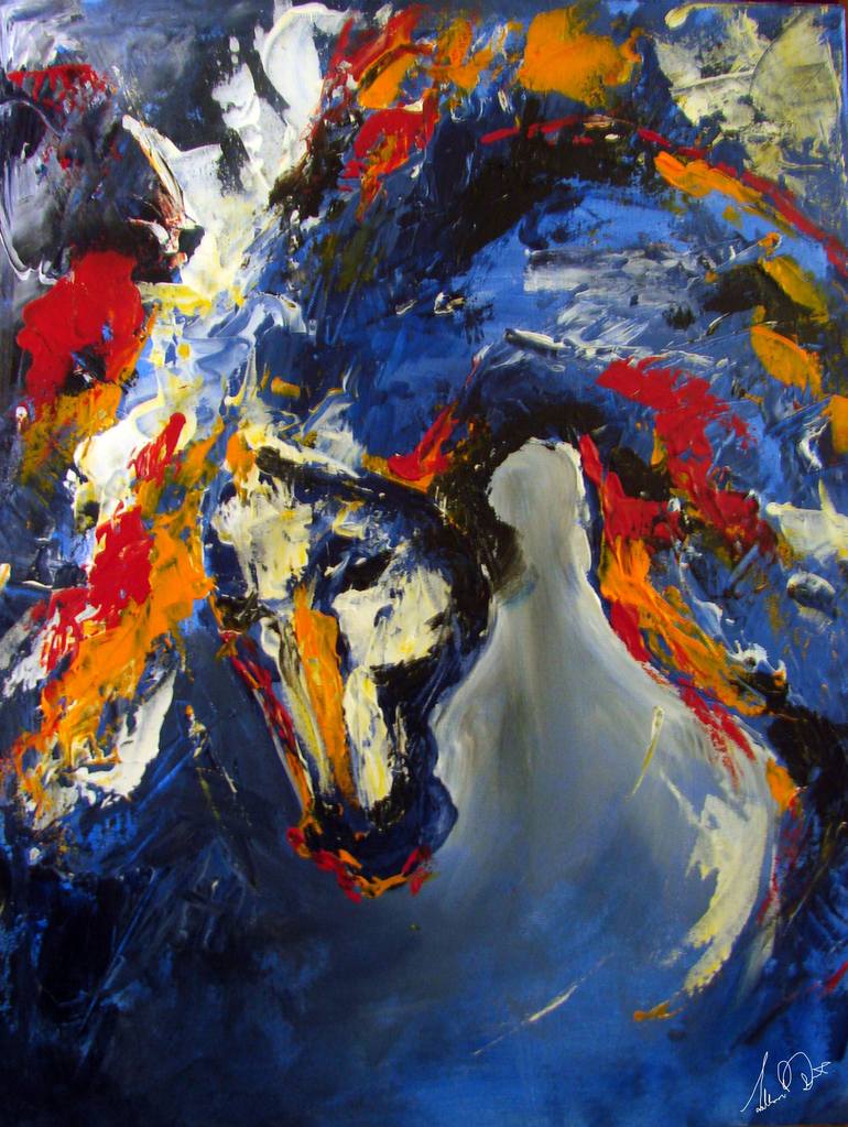 Equus Painting by Parbbonni Bhowmik | Saatchi Art