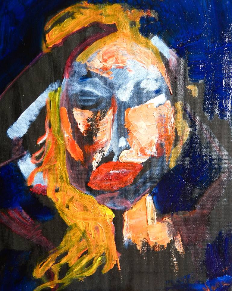 Eyes Wide Shut Painting by Nara Walker | Saatchi Art