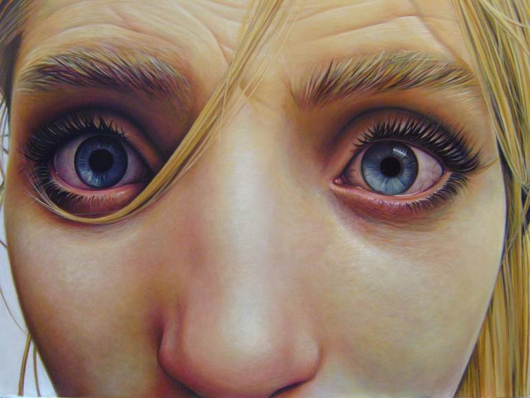 'Lottie' Painting by Rachael Berry | Saatchi Art