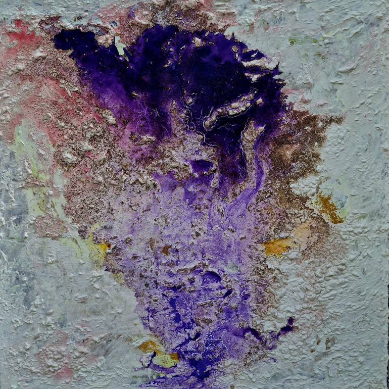 RECO Violet Torch Painting by Ted Barr | Saatchi Art