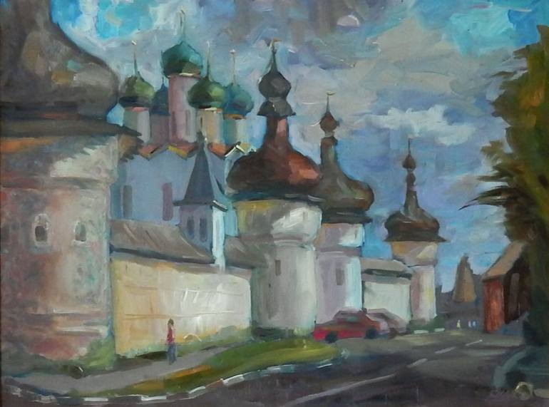 Rostov The Great Painting by Nina Silaeva | Saatchi Art