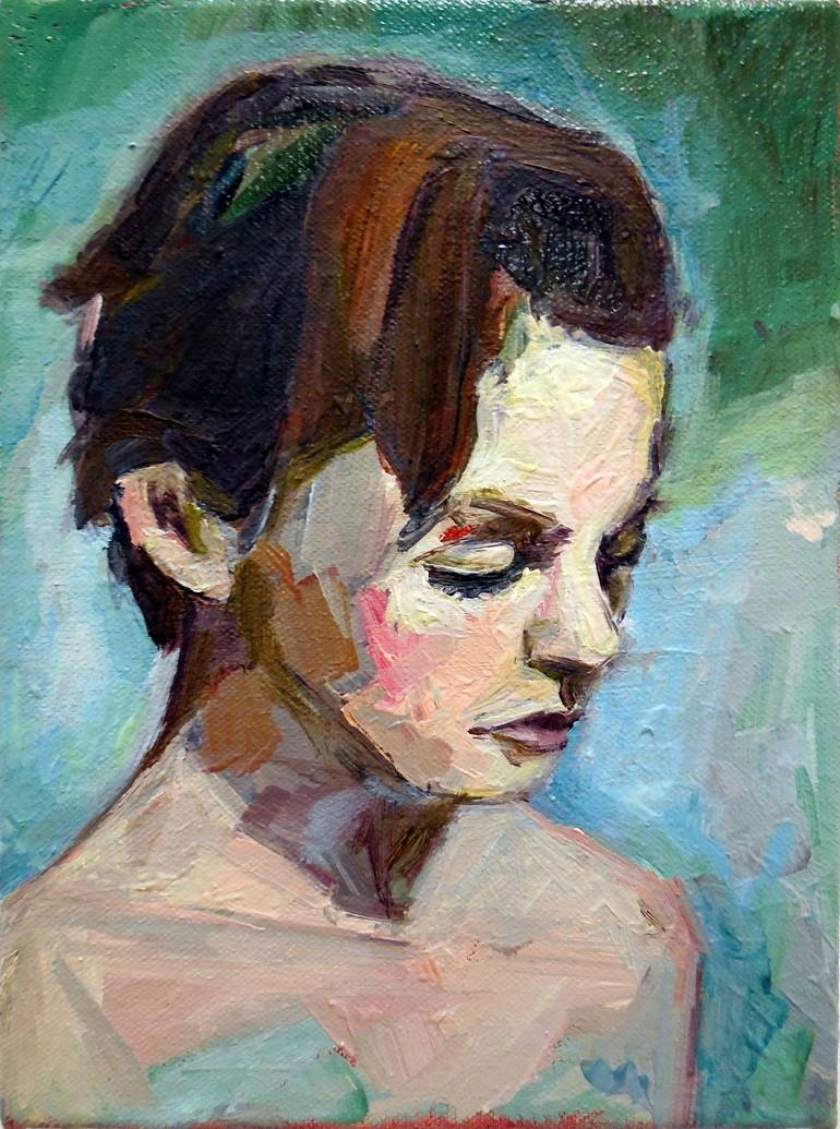 Head Study Painting by HYUNJU KIM | Saatchi Art
