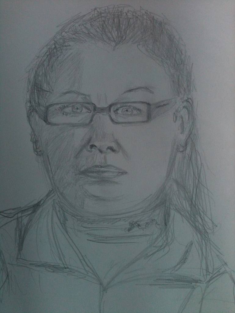 Angela Drawing by Alessandra Centrone | Saatchi Art