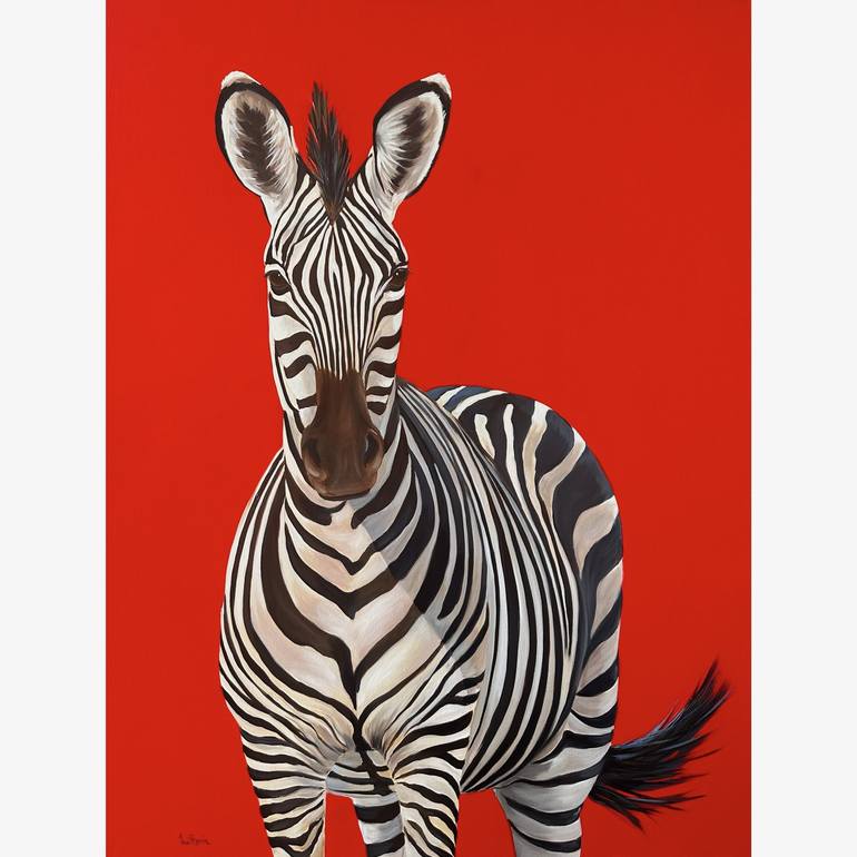 The Flirt Painting by Weatherly Stroh | Saatchi Art
