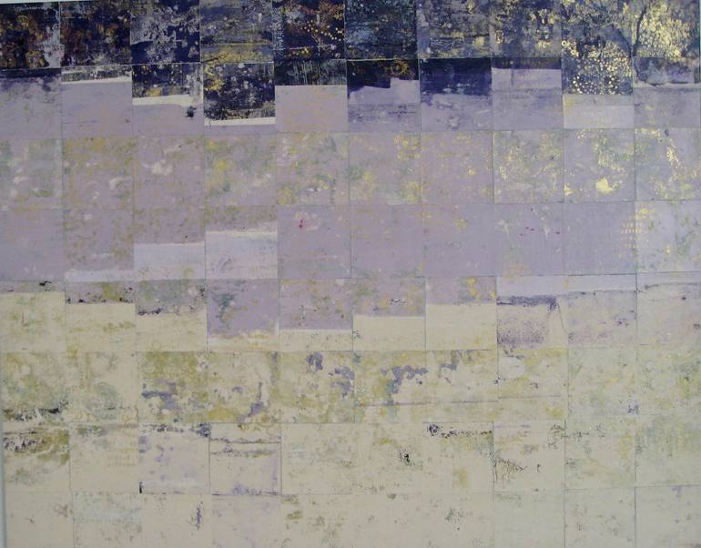 Plum Ombre Collage by debra devor | Saatchi Art