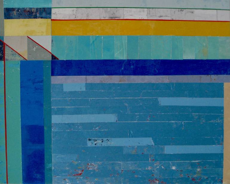 Ode to Diebenkorn #1 Collage by debra devor | Saatchi Art