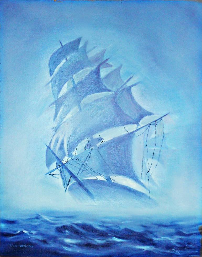Seascape Painting by Vicki Wilcox | Saatchi Art