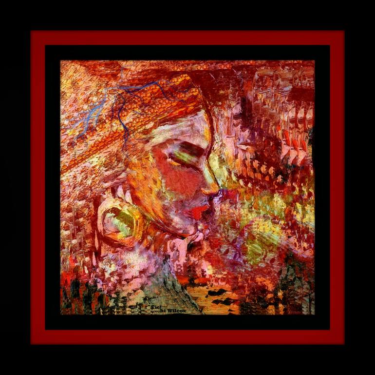 Sheer Panic Painting by Vicki Wilcox | Saatchi Art