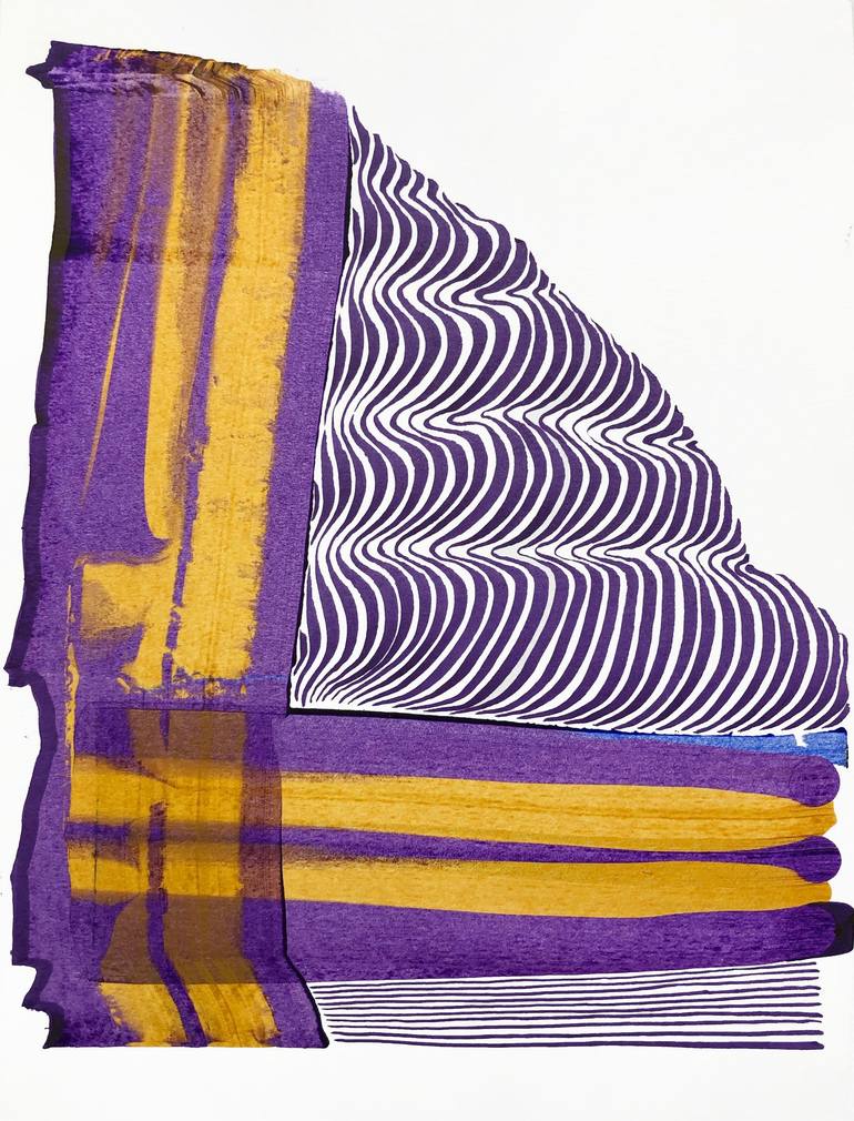 Let it Roll Painting by Jessica Csanky | Saatchi Art