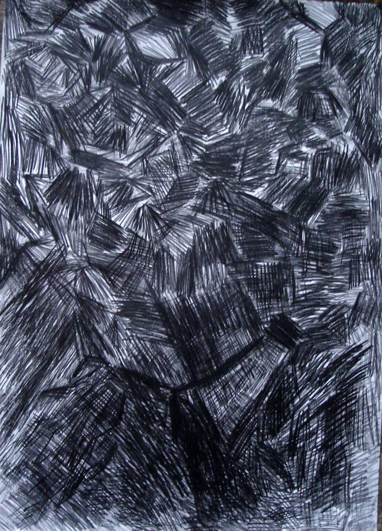 Spatial Expressionism Drawing by Ara Petrosyan | Saatchi Art