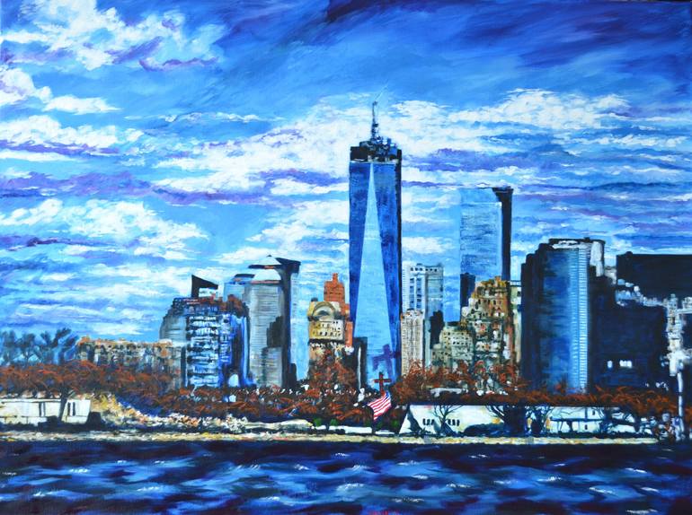 Out of the Ashes Painting by George Sielski | Saatchi Art