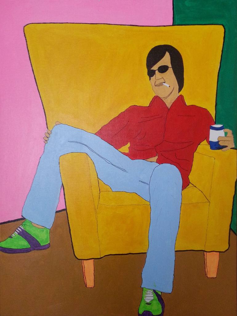 The Weekender Painting by ze no | Saatchi Art