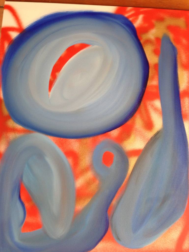 darkness came Painting by Andrew Ross | Saatchi Art